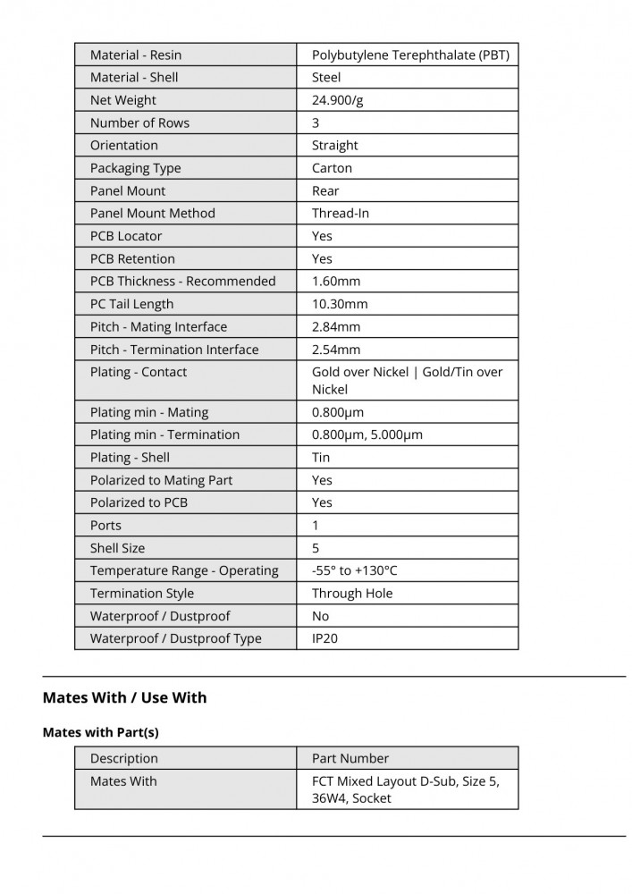MOLEX 1731071000 drawing, page 3