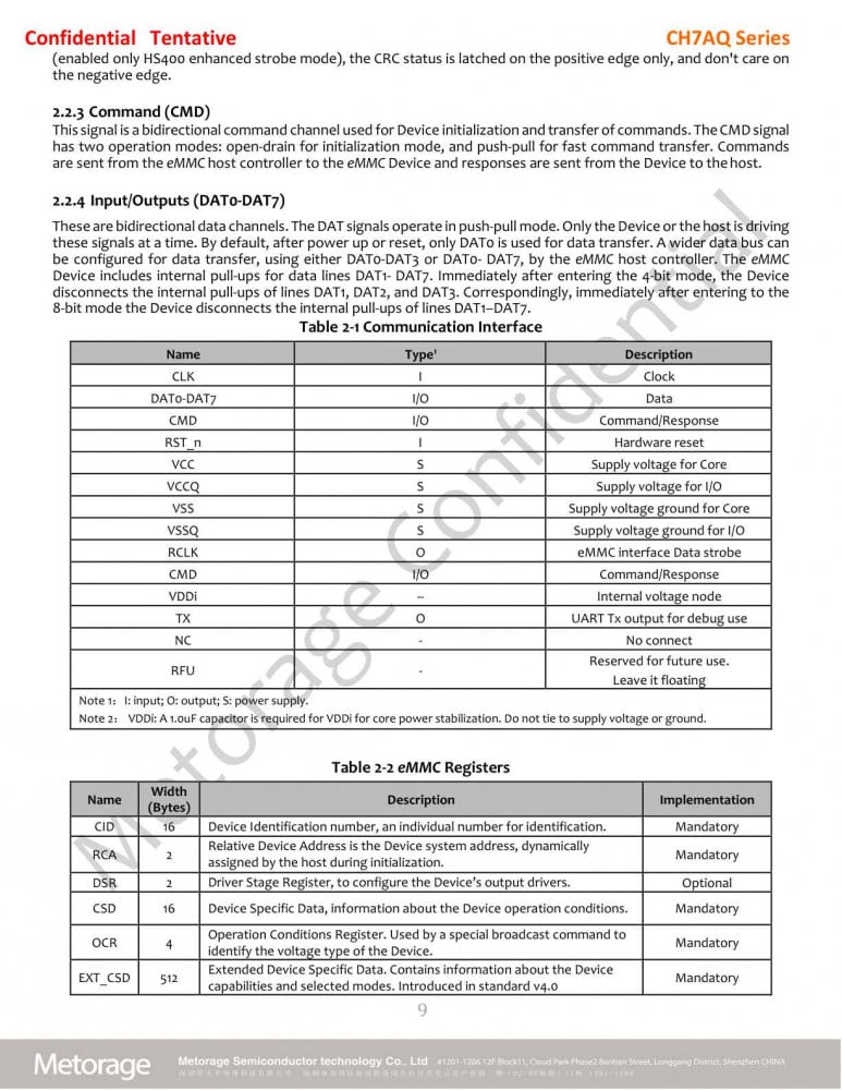 MWE3128CH7AQ datasheet page 9