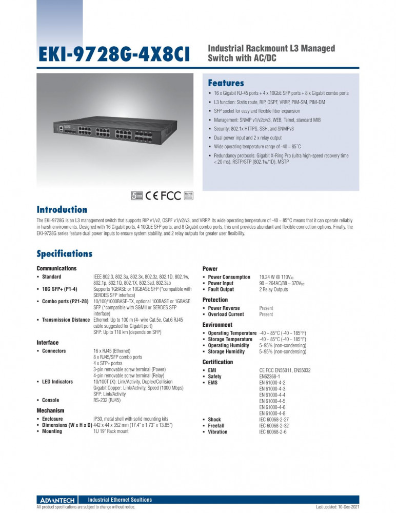 EKI-9728G-4X8CI product documentation page 1