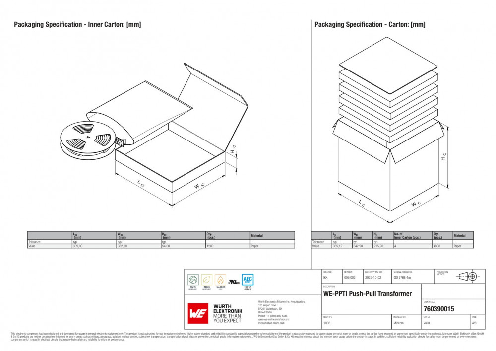 760390015 datasheet page 4