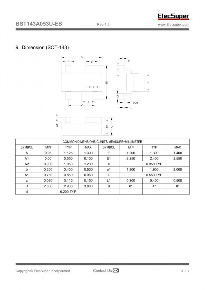 BST143A053U-ES datasheet page 5