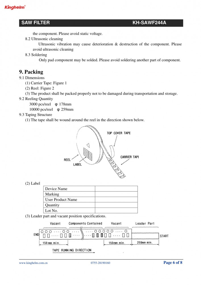 KH-SAWF244A specification page 6