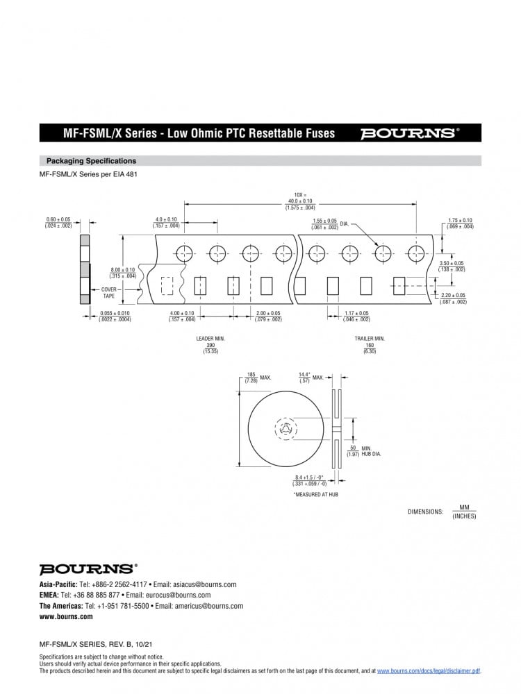 MF-FSML series datasheet page 6