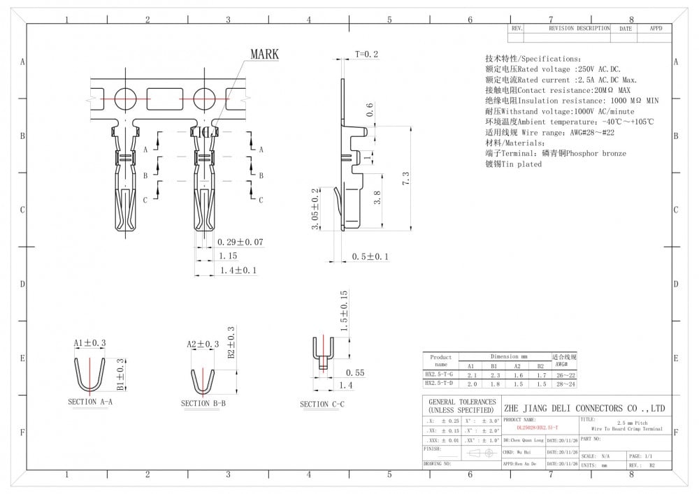 DLL HX2.5 technical drawing page 4