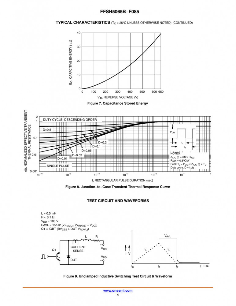 FFSH5065B-F085 datasheet preview, page 4