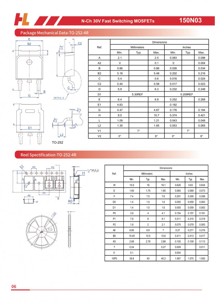150N03 datasheet page 6