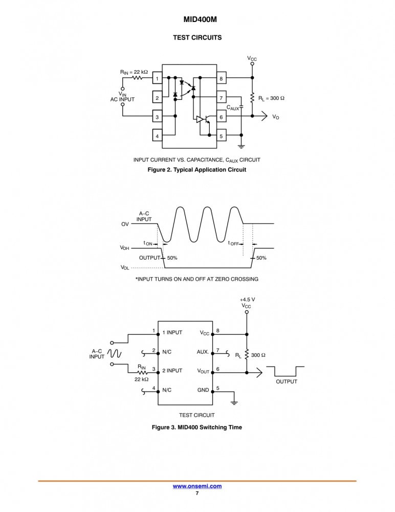 MID400M datasheet page 7