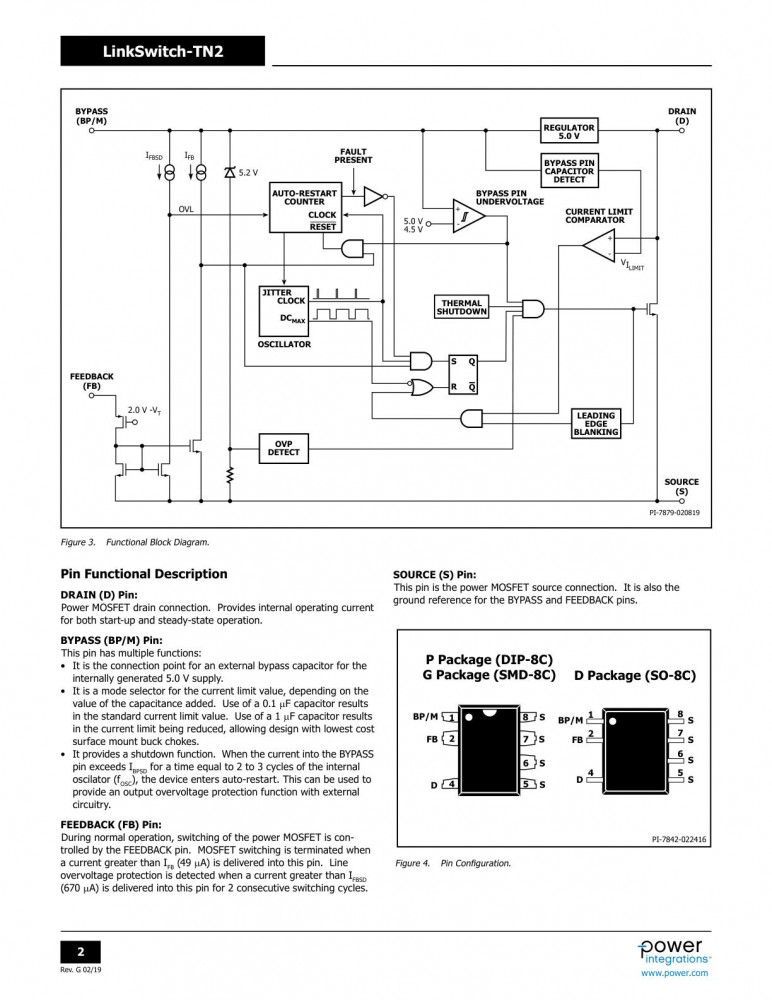 LNK3294P datasheet page 2