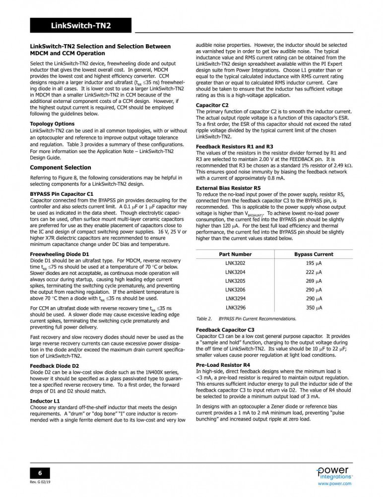 LNK3294P datasheet page 6