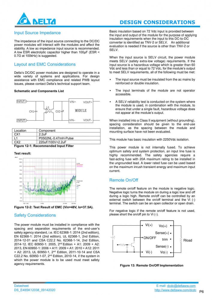 E48SK12038NRDH datasheet page 6