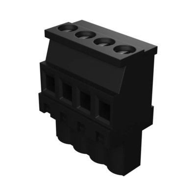 5.08mm Pitch Eurostyle Vertical Plug, Rear Wire Entry, 4 Circuits for sale