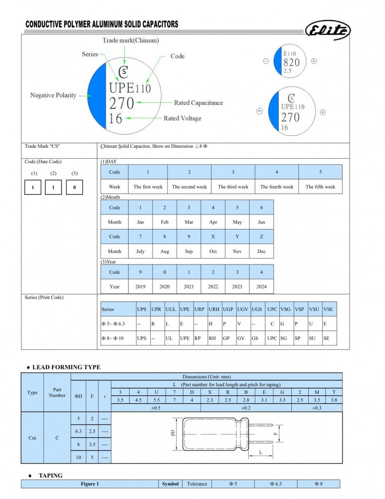 Chinsan UPS series datasheet page 5