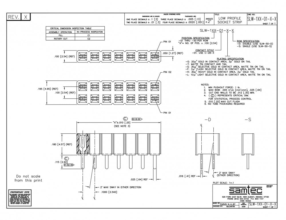 SLW-105-01-S-D technical document preview