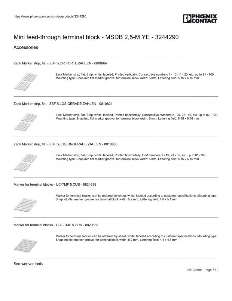 Phoenix Contact 3244290 technical document page 7