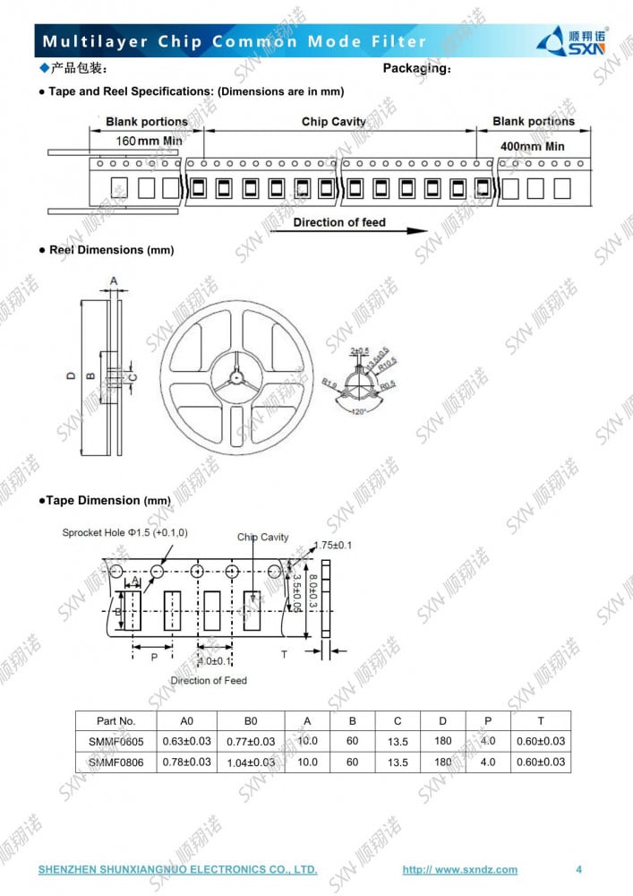 SMMF0806-G1202P datasheet page 4