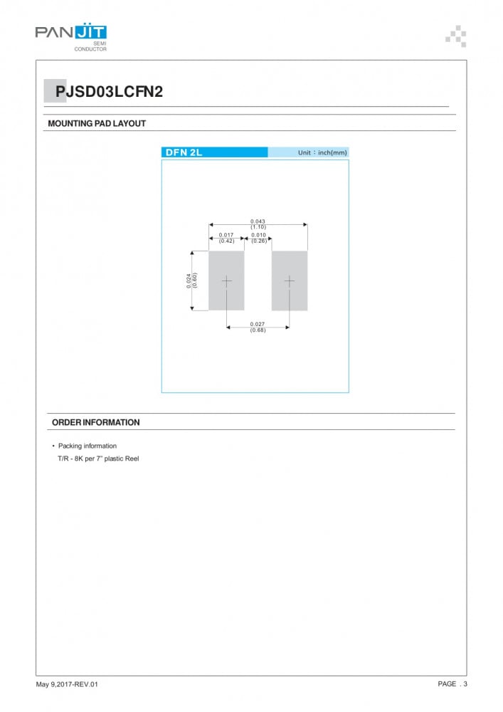 PJSD03LCFN2 datasheet page 3