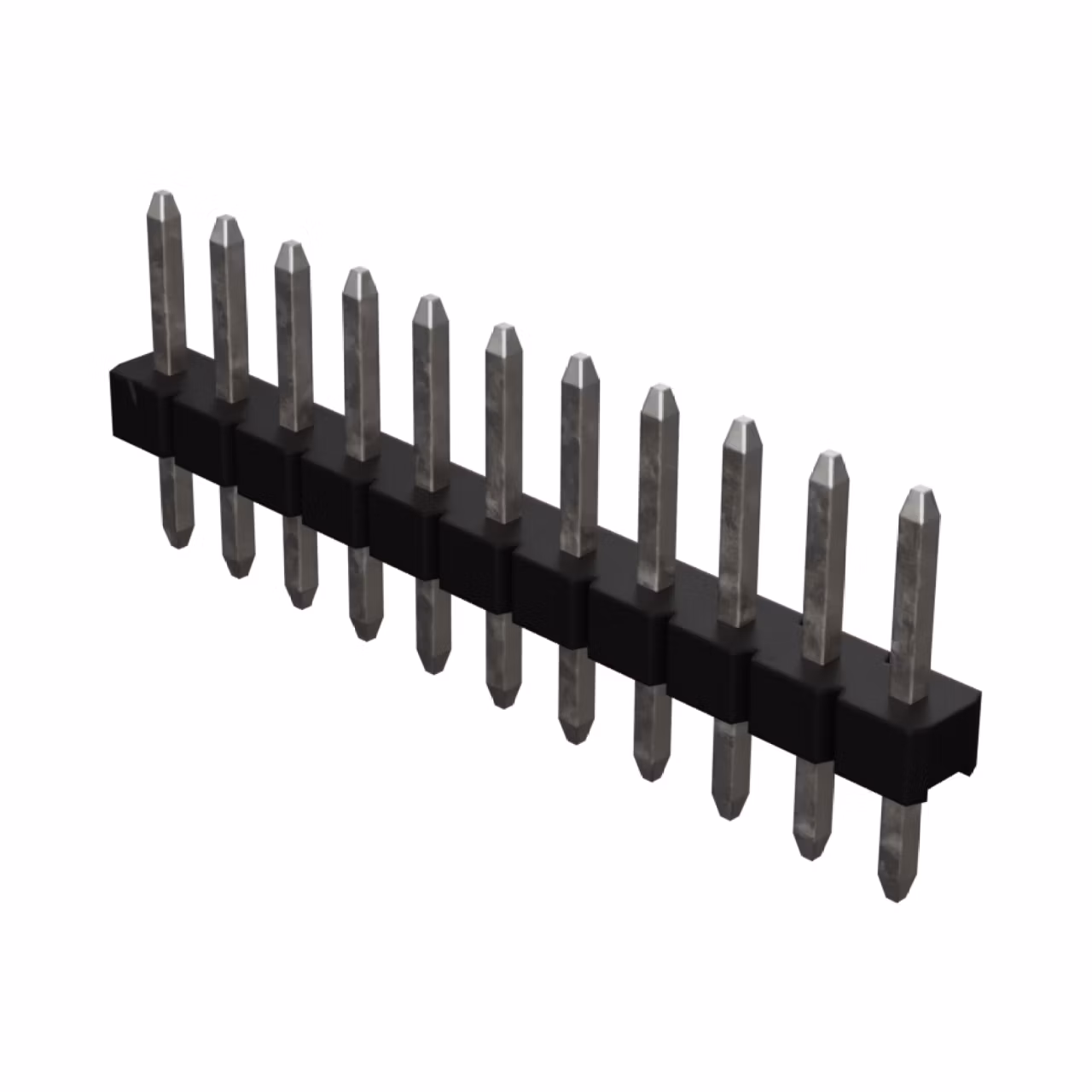 2.00mm Pitch Milli-Grid Header, Vertical, Through Hole, Breakaway, 11 Circuits, 2.50µm Tin (Sn) Plating, Mating Pin Length 4.00mm, Tail Length 2.70mm, Lead-Free for sale