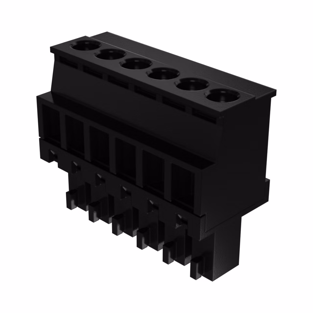 3.81mm Pitch Eurostyle Vertical Plug, Front Wire Entry, 6 Circuits for sale