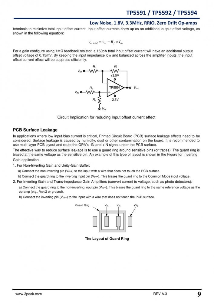 TP5594 datasheet page 9