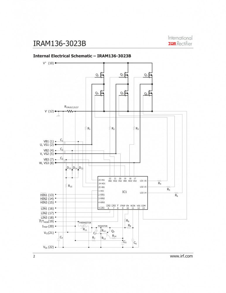IRAM136-3023B datasheet page 2