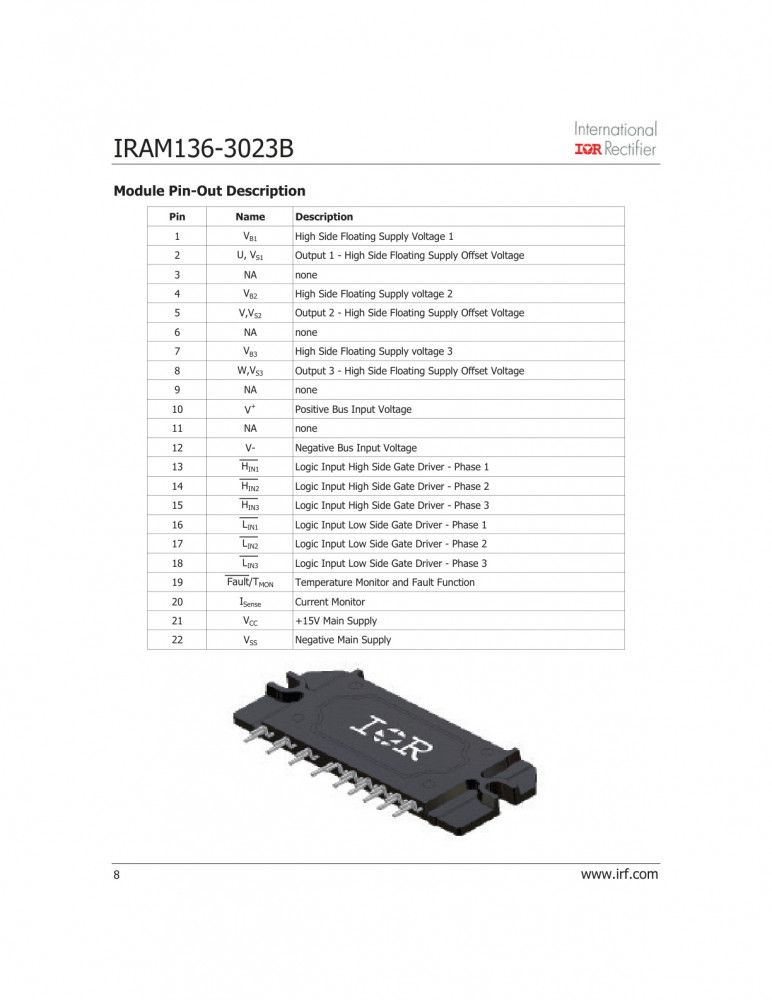IRAM136-3023B datasheet page 8