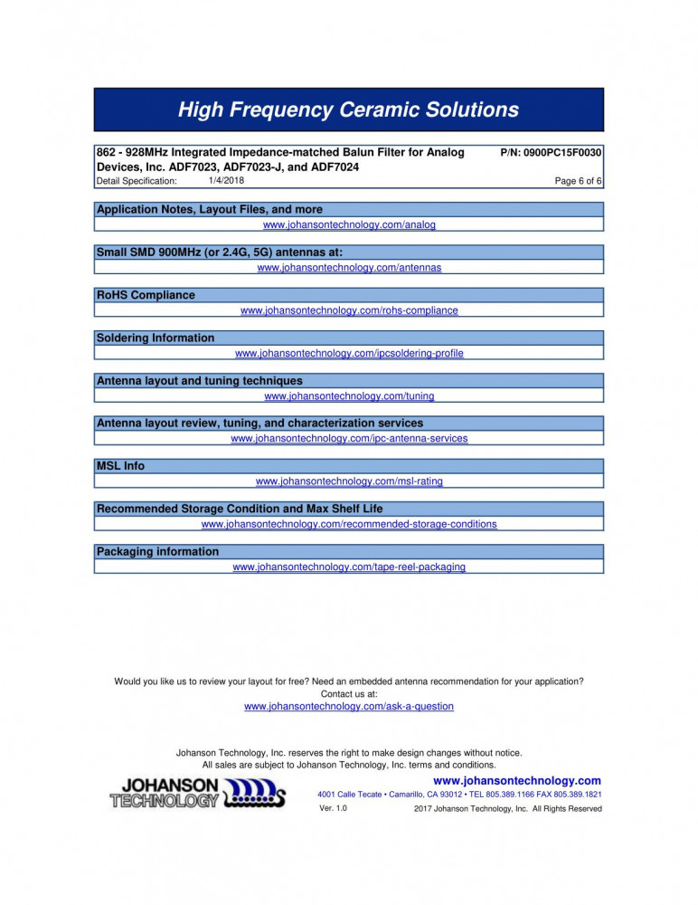 0900PC15F0030E datasheet page 6