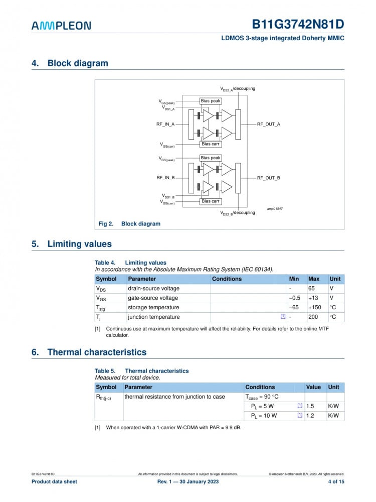 B11G3742N81DYZ datasheet page 4