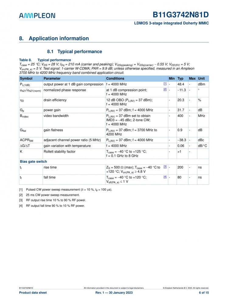 B11G3742N81DYZ datasheet page 6