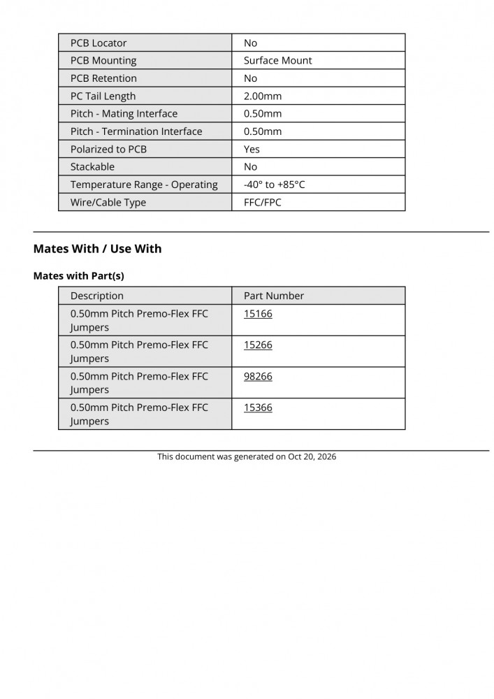 MOLEX 527460670 document page 3