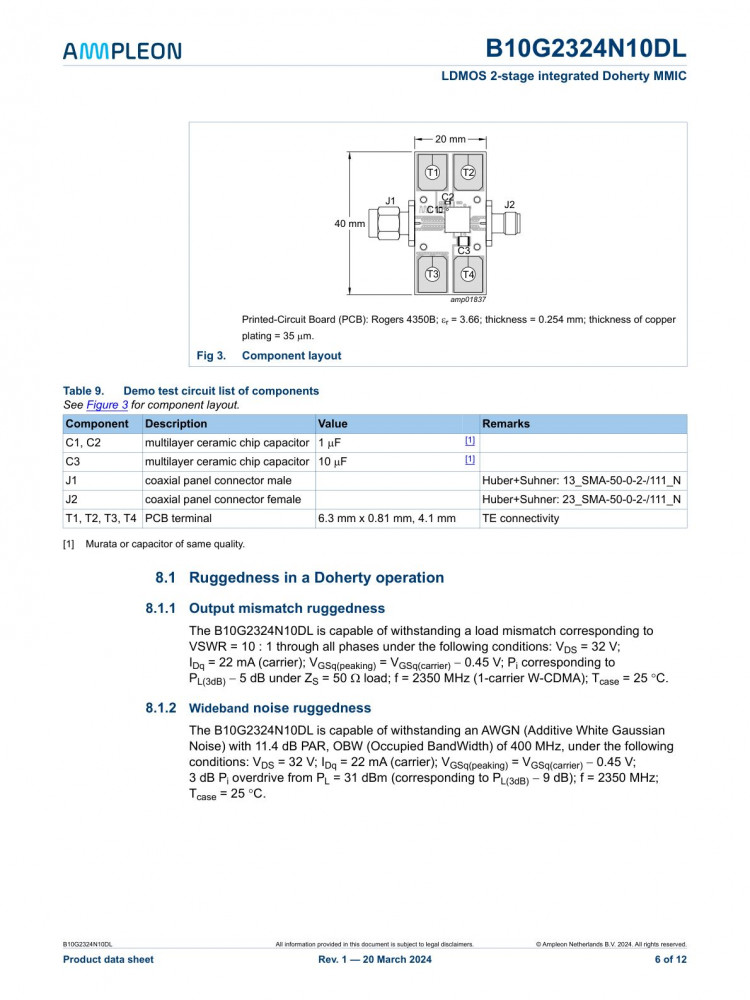 B10G2324N10DL datasheet page 6
