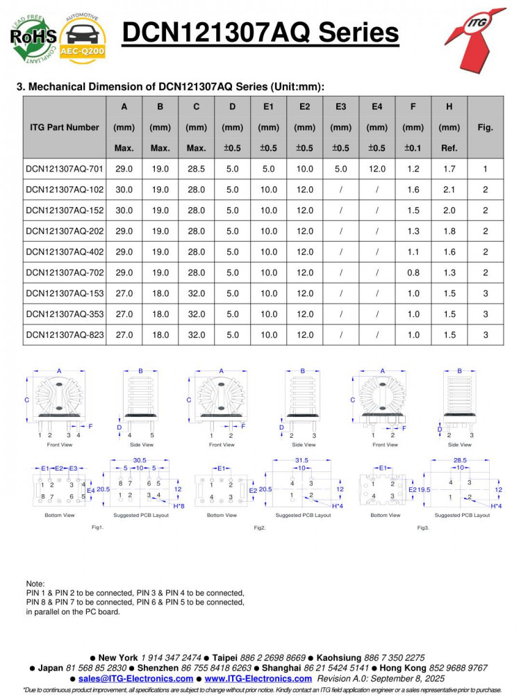 DCN121307AQ datasheet page 2