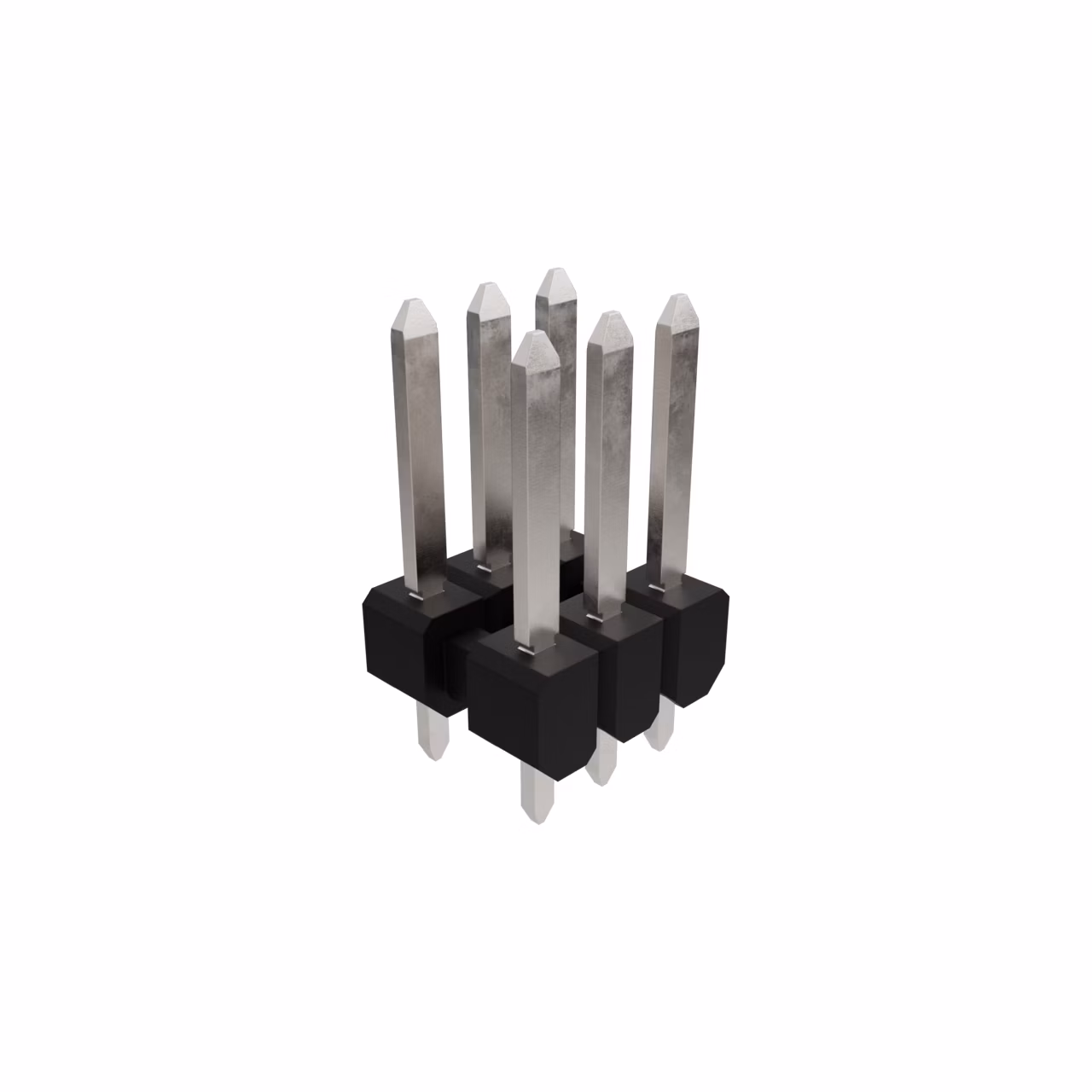 MX150 Dual Row Header, Vertical, 6 Circuits, 2.5µm Tin (Sn) Plating, 11.20mm Mating Pin Length, 3.05mm PC Tail Length for sale