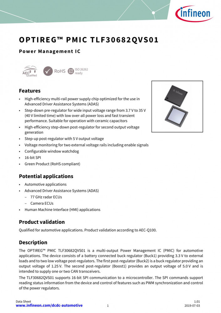 TLF30682QVS01 datasheet page 1