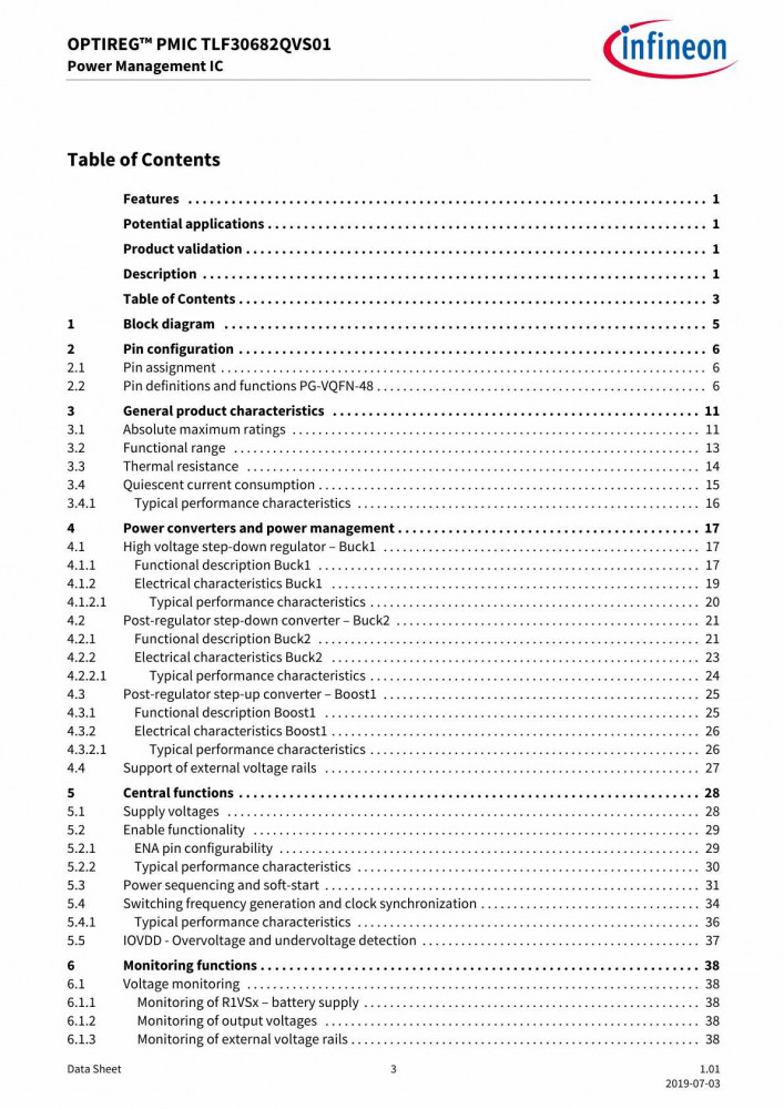 TLF30682QVS01 datasheet page 3