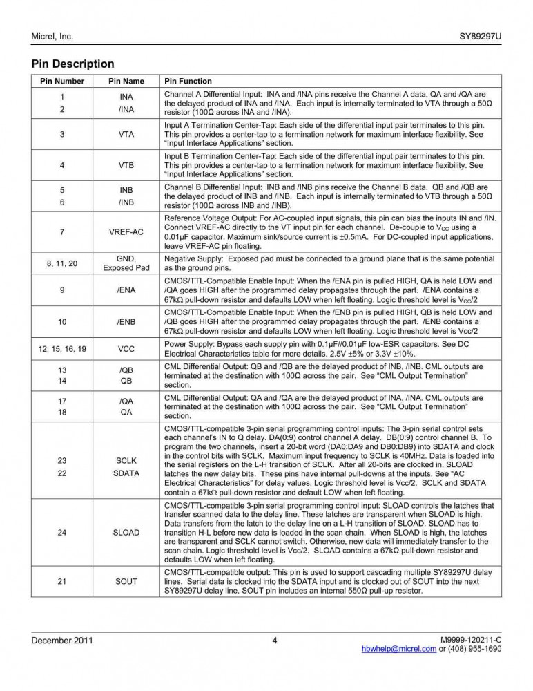 SY89297UMG technical document page 4