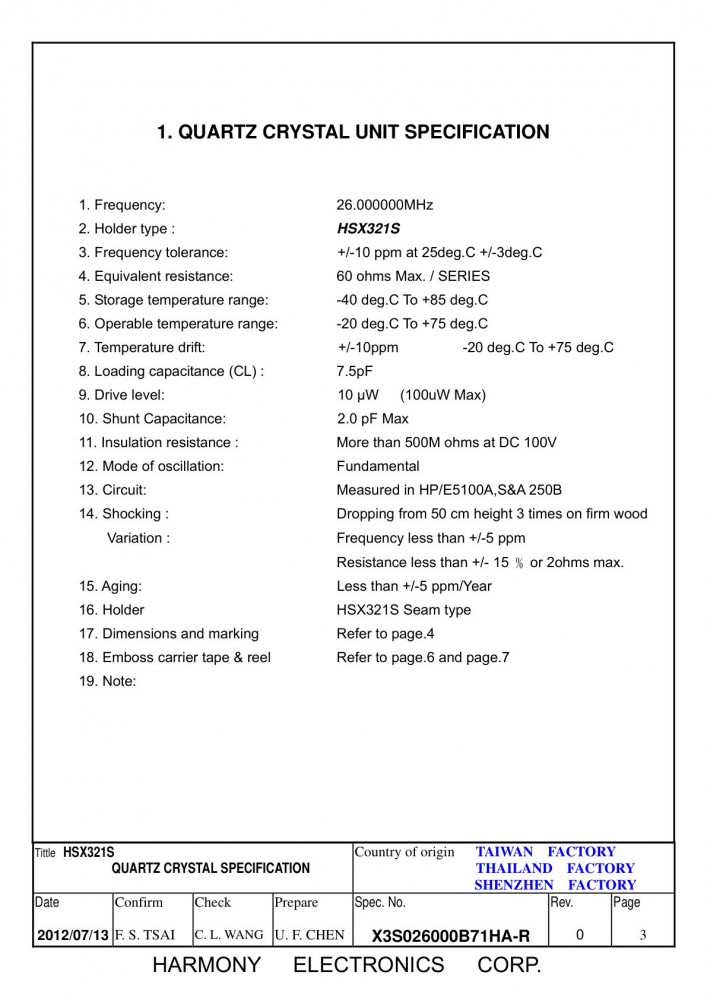 X3S026000B71HA-R specification page 3