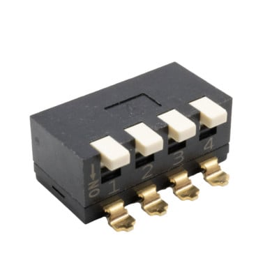 E-Switch KAE04LGGR DIP Switch