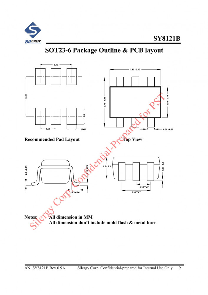 SY8121BABC datasheet page 9