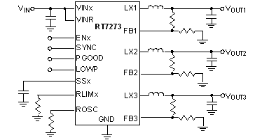 RT7270 - 3A, 18V, 340kHz Synchronous Step-Down Converter