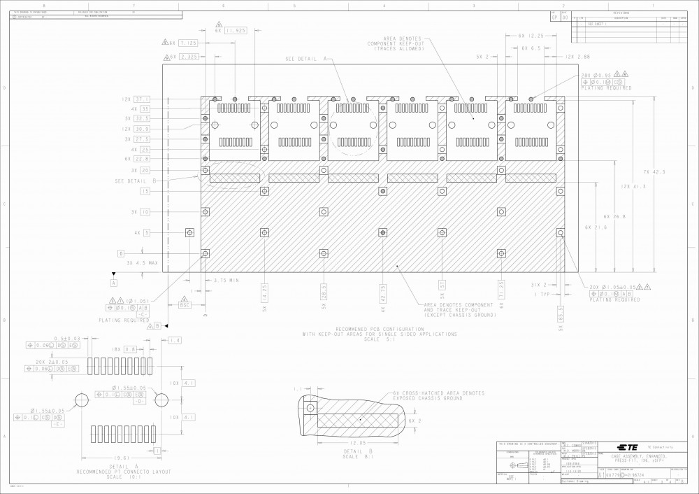 TE Connectivity 2198724-1 drawing page 3