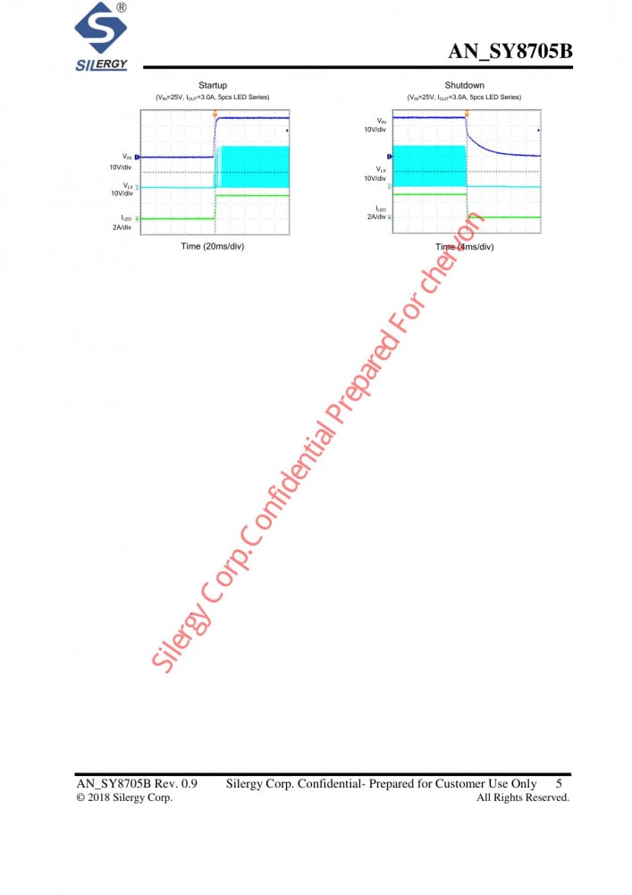SY8705BFCC datasheet page 5
