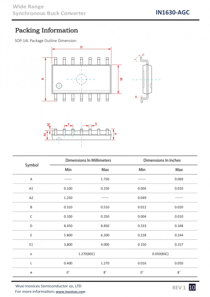 IN1630-AGC datasheet page 9