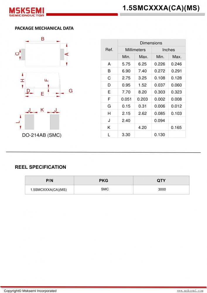 1.5SMC51A(MS) datasheet page 7
