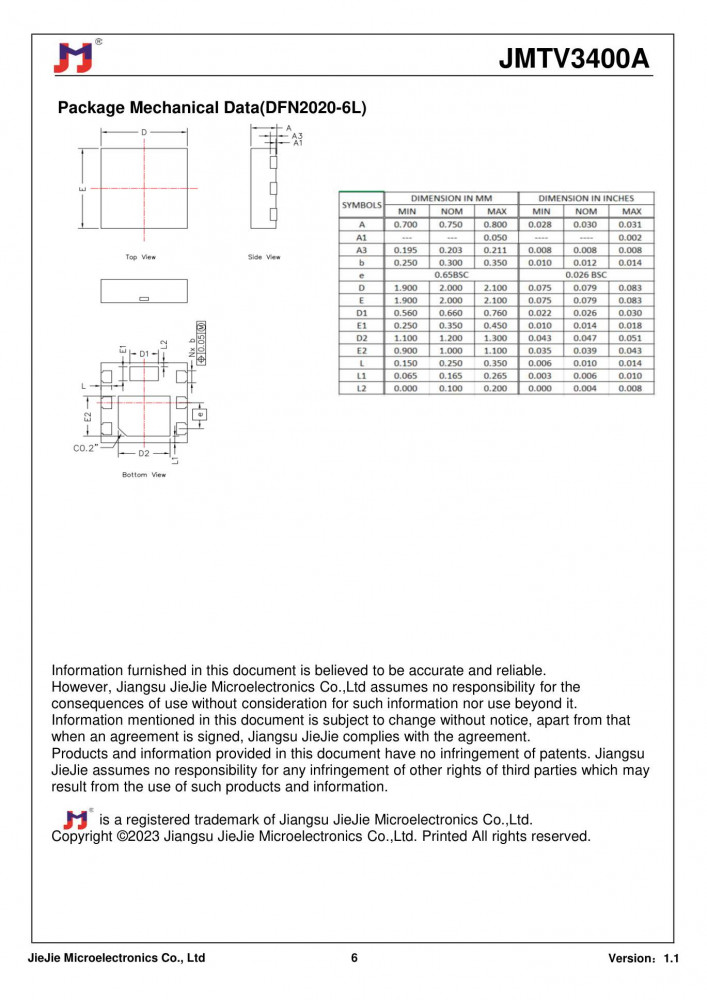 Technical document page 6