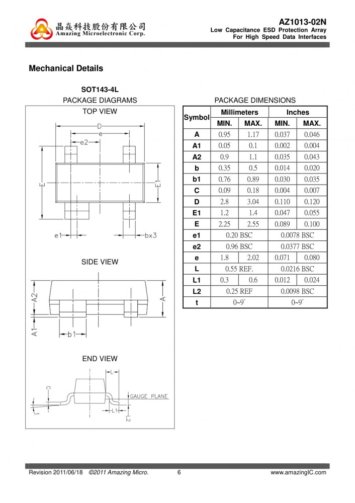 AZ1013-02N datasheet page 6