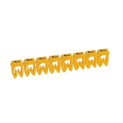 Marker Memocab - for wiring - international colour code - number 1 - brown