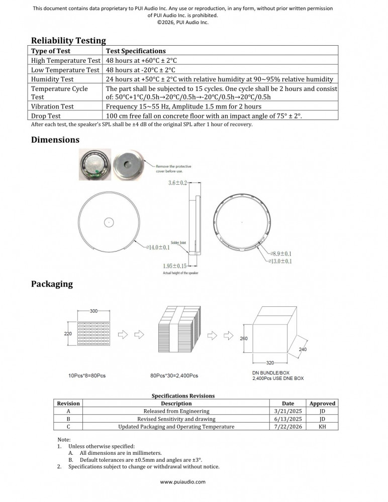 AR01330MR datasheet visual, page 3