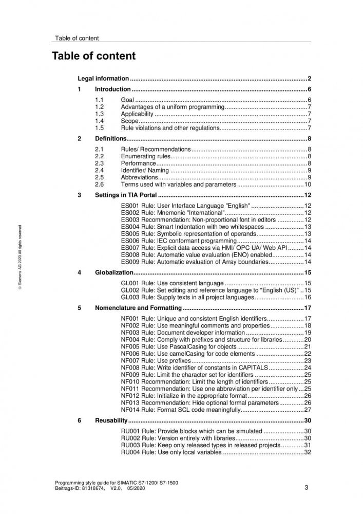 Siemens document page 3