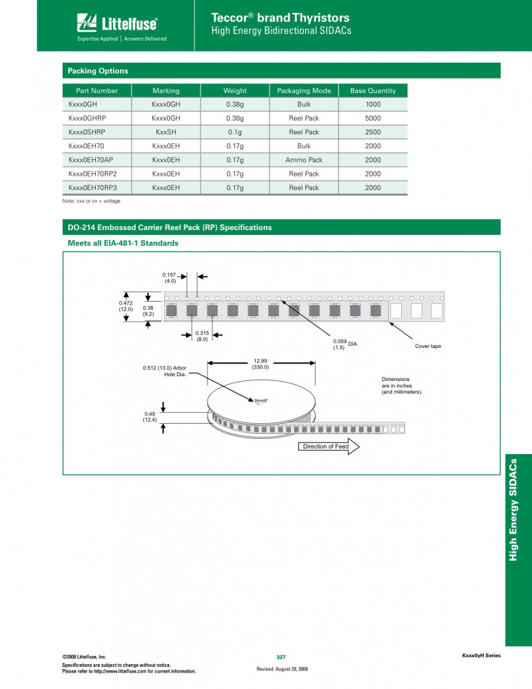 K2000EH70 technical document page 7