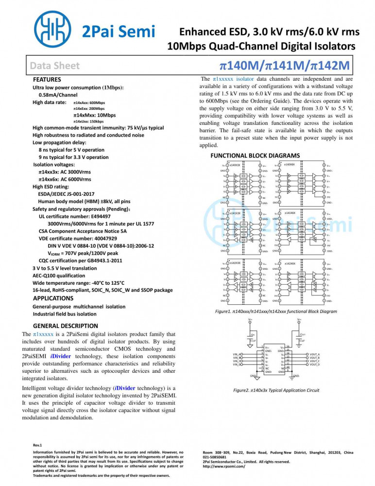 π141M30 datasheet page 1